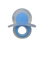 China 43 Gram Lightweight Soft Silicone Teether Handheld For Babies With Size Is 8*7.3 cm And Weight Is 43 Gram for sale