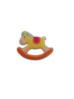 China Silicone Fruit Shape Banana Elephant Teether Bicolor Custom With Size Is 8.1*8.3 cm And Weight Is 22 Gram for sale