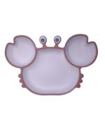 China Customized Childrens Silicone Plates bowl Phthalate Free With Size Is 23*18*3.7 cm And Weight Is 241 Gram for sale