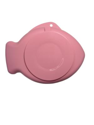 China 233gram Silicone Childrens Dishes Divided Plates OEM With Size Is 23*18*3.7 cm And Weight Is 233 Gram for sale