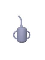 China Leak Proof Silicone Baby Cup With Handle Antifall Capacity Is 120ml With Size Is 10.5*7.3cm*6.1cm And Weight Is 113 Gram for sale