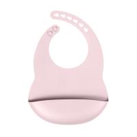 China Newborn Feeding Silicone Catch Bib With Pocket Custom With Size Is 3.5*30.6*20.8 cm And Weight Is 81 Gram for sale