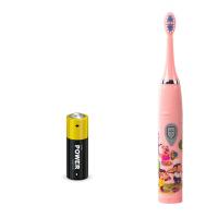China Personalised Pink Kids Toothbrush Toddlers Toothbrush Sonic Electric With Size Is 5.5*19.5*3 cm And Weight Is 41 Gram for sale