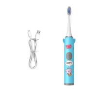 China Battery Electronic Kids Children Toothbrush USB Charging In Bulk With Size Is 5.5*19.5*3cm And Weight Is 41 Gram for sale