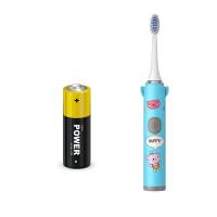 China Personalised Pink Kids Toothbrush Toddlers Toothbrush Sonic Electric With Size Is 5.5*19.5*3 cm And Weight Is 41 Gram for sale