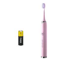 China Sonic Electric Ultrasonic Automatic Toothbrush Soft Bristle OEM Service With Size Is 5.5*24*3.1cm And Weight Is 41 Gram for sale