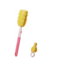China Sponge Brush Travel Bottle Cleaning Kit Replacement And Weight Is 41gram With Size Is 8*18cm*4 cm for sale