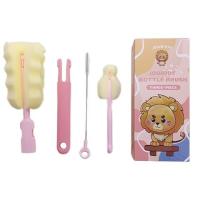 China Plastic Portable Washing Bottle Brush Set Kit Multifunctional With Size Is 8*18cm*4 cm And Weight Is 41 Gram for sale