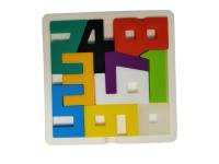 China Early Education Silicone Chew Toys BPA Free Teether Magnetic Cube Puzzle With Size Is 15*15*3 cm And Weight Is 230 Gram for sale