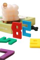 China Babies Mini Soft Silicone Puzzle Silicone Building Blocks Customized Service And With Size Is 15*15*3cm Weight 220 gram for sale