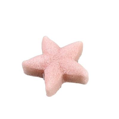 China 16 Gram Size 8*6*2.5cm Rectangular Polyurethane Foam Children Sponges Assorted Pink Colors Absorbency for Cleaning for sale