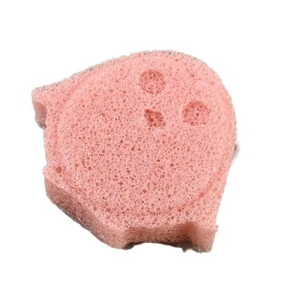 China 8*6*2.5 Konjac Sponge Soft Body Pink Colour Long Lasting and Rectangular Shape for sale