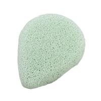 China Water Droplet Blue 16 Gram Soft Childrens Konjac Sponge Absorbency Long lasting Durability Unscented for Gentle Cleaning for sale