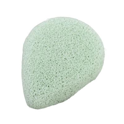 China Water Droplet Blue 16 Gram Soft Childrens Konjac Sponge Absorbency Long lasting Durability Unscented for Gentle Cleaning for sale