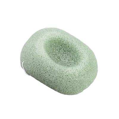 China Blue Color Square Case Size 8*6*2.5cm Konjac Sponge 16 Gram/Accessories Sustainable Stocked Baby Friendly Dishwasher Saf for sale