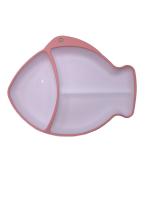 China Fish Safe Unisex Childrens Silicone Plates Tray Multifunction For Dinner With Size 23*18*3.7cm And Weight 233 Gram for sale