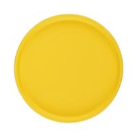 China Yellow Mushie Suction Childrens Silicone Plates Microwaveable Food Grade With Size 18*18*3.0 cm And Weight Is 200 Gram for sale