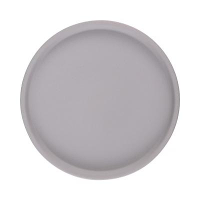 China OEM/ODM Weaning Suction Light Grey Color Silicone Bowls And Plates Set 18x18 With Size 18*18*2.5cm And Weight 200Gram for sale