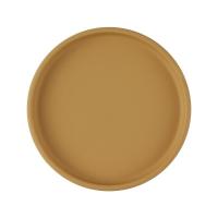 China OEM/ODM Weaning Suction Dark Blue Colors Silicone Bowls And Plates Set 18x18 for sale