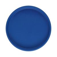 China OEM/ODM Weaning Suction Dark Blue Colors Silicone Bowls And Plates Set 18x18 for sale