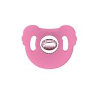 China Pink Colors Orthodontist Recommend Silicone Pacifier Dummy Koala Style With Size 7x7x7 cm for sale