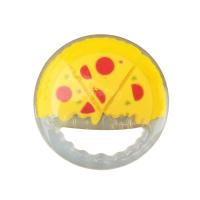 China Handheld Silicone Wrist Teether Starfish Shape 2 Colors Ice Cream Phthalate Free With Size 8*7.3cm And Weight 38 Gram for sale