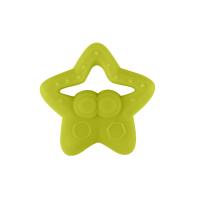 China 2 Colors Yellow Duck Watermelon Silicone Baby Teether Mesh Fruit Customized With Size 8*7.3cm And Weight Is 30Gram for sale