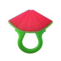 China Yellow Colors Silicone Fruit Shape Banana Elephant Teether Bicolor Custom With Size Is 8.1*8.3 cm And Weight Is 22 Gram for sale
