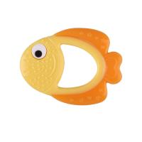 China Yellow Colors Silicone Fruit Shape Banana Elephant Teether Bicolor Custom With Size Is 8.1*8.3 cm And Weight Is 22 Gram for sale