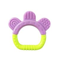 China Yellow Colors Silicone Fruit Shape Banana Elephant Teether Bicolor Custom With Size Is 8.1*8.3 cm And Weight Is 22 Gram for sale