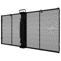 China Advanced LED Glass  Curtain Display Flexible Modern Modularization Design  RGB Full Color for sale
