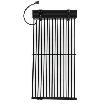 China High Transparency LED Curtain Display Simple Structure Neat Design Cost Effective for sale