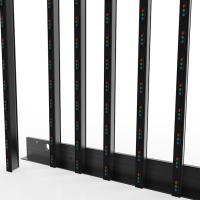 China P 31.25 Popular Led Screen Wall Enlarged Reflection Signage Solution Easy Installation Facade Wall for sale