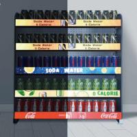 China Professional Lighted Shelf Display Modular Design Hook Type Installation Support for sale