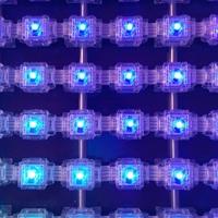 China LED Curtain Wall SMD2727 Mesh Screen P40  High Pixel Density Light Weight Mesh Screen for sale