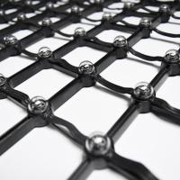 China M1 Outdoor SMD LED Mesh Facade IP65 Water Proof Grade Full Color Large Glass Building Media  Facade for sale