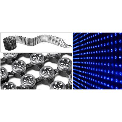 China M4 Outdoor LED Curtain Screen 16 Bit Color Processing Long Lifetime  Durable Lightweight for sale