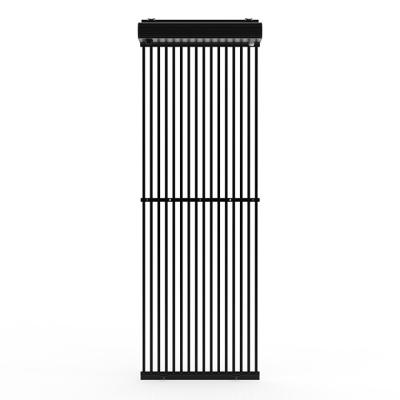 China LV 25  Series DIP LED Media Facade Vertical Install Rate High Transparency Glass Wall Mediafacade for sale