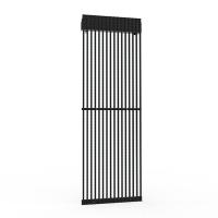 China LV 25  Series DIP LED Media Facade Vertical Install Rate High Transparency Glass Wall Mediafacade for sale
