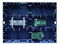 China Noiseless Advertising LED Display Screen Various Installation Method for sale