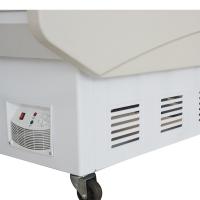 China Portable Meat Display Freezer 679-879L Capacity with 220V Power and Stainless Steel Platform for sale