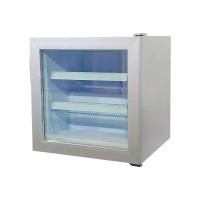 China 55L Mini Glass Door Display Freezer with -25℃ Temperature Range and CE/ETL Certification for sale
