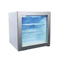 China 55L Mini Glass Door Display Freezer with -25℃ Temperature Range and CE/ETL Certification for sale