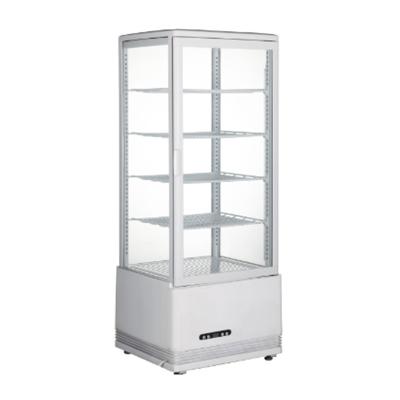 China 98L 4 Layer Beverage Countertop Display Cooler with 0-12°C Temperature Range and 190W Power Consumption for sale