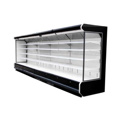 China Supermarket Open Display Chiller - Multi-Deck Refrigeration Unit 2000×900×2000mm with 2-8°C Temperature Range for sale