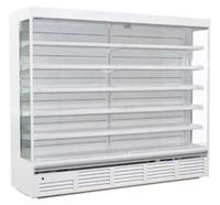 China Supermarket Multideck Display Fridge - 4FT to 8FT Models, 1300W to 2600W Power, 0-8°C Temperature Range for sale