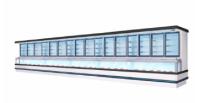 China Combination Commercial Display Freezer 2500×1100×2000mm with 2000W Power and Dual Temperature Zones for sale