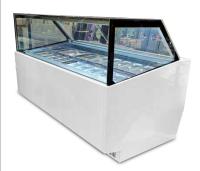 China Commercial Ice Cream Display Freezer 1550x1130x1150mm with Danfoss Compressor and -22°C Temperature for sale