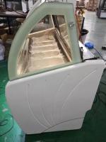 China Commercial Double Row 10 Pans Ice Cream Display Freezer - 1930×760×1300mm, -22°C Temperature Range for sale