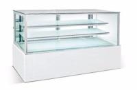 China 2-Meter Refrigerated Cake Display Freezer with 830W Power and 2-10°C Temperature Range for Commercial Bakeries for sale